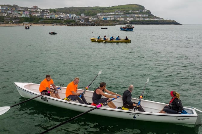 Interesting sea conditions as Welsh Sea Rowing Regatta returns | cambrian-news.co.uk